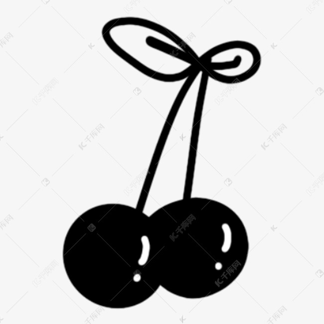 线稿涂鸦可爱铃铛素材图片免费下载-千库网