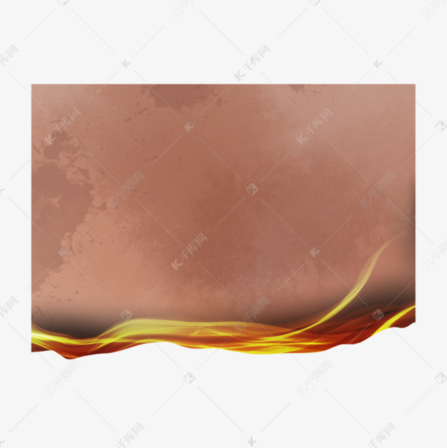 燃烧了一半的泛黄的纸张素材图片免费下载-千库网