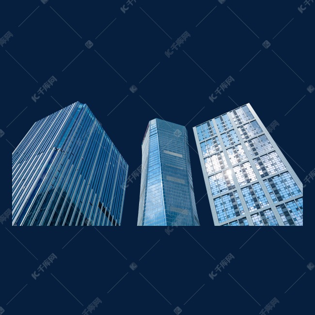 商业城市高楼楼宇大厦素材图片免费下载-千库网