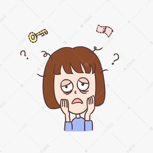 健忘记忆力减退忘记素材图片免费下载-千库网
