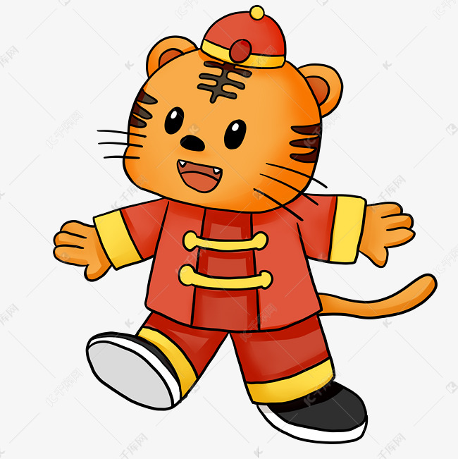 新年虎年古装老虎素材图片免费下载-千库网