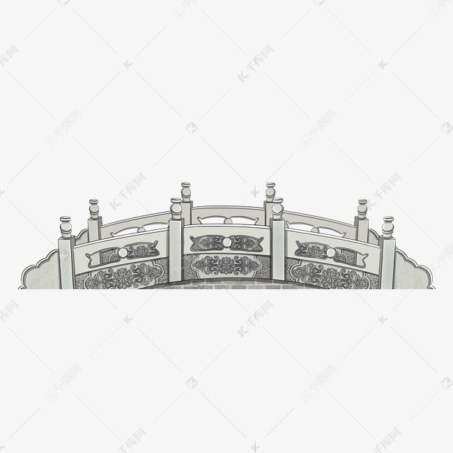 拱桥石桥素材图片免费下载-千库网