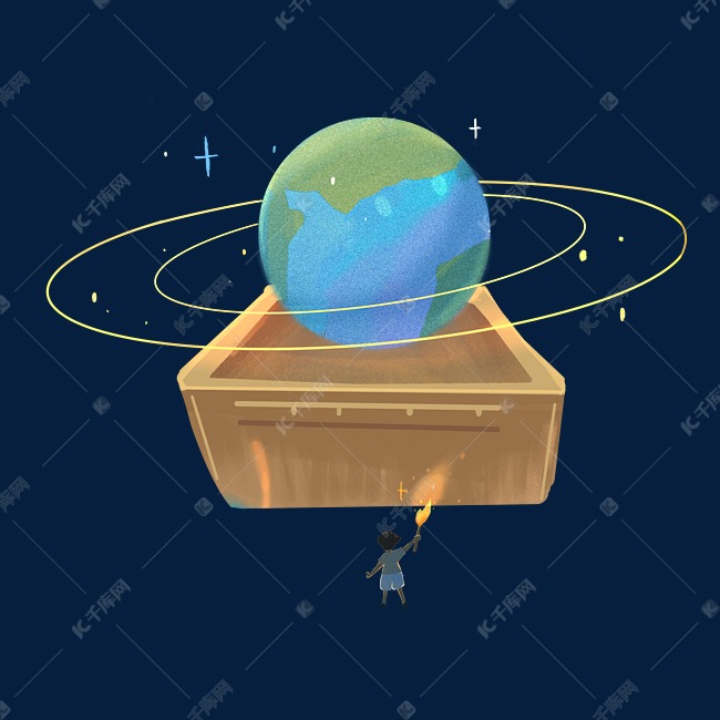 地球一小时火把素材图片免费下载-千库网