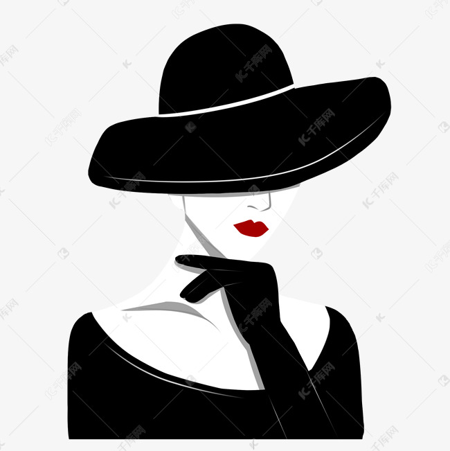 38三八妇女节女王复古优雅女性素材图片免费下载-千库网