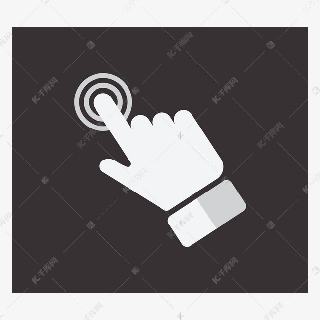 手触摸图标素材图片免费下载-千库网