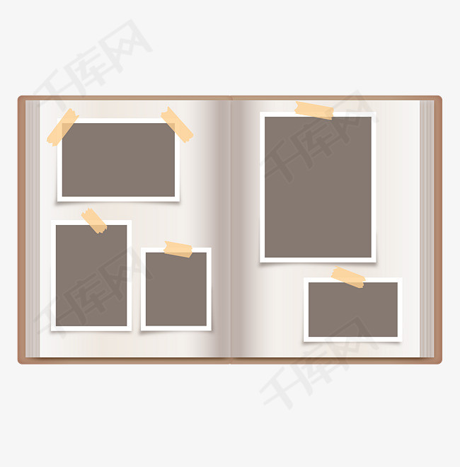 相册照片边框素材图片免费下载-千库网
