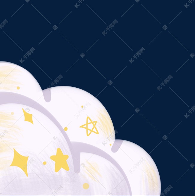 云朵白云云层星星素材图片免费下载-千库网