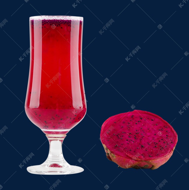 火龙果果汁素材图片免费下载-千库网
