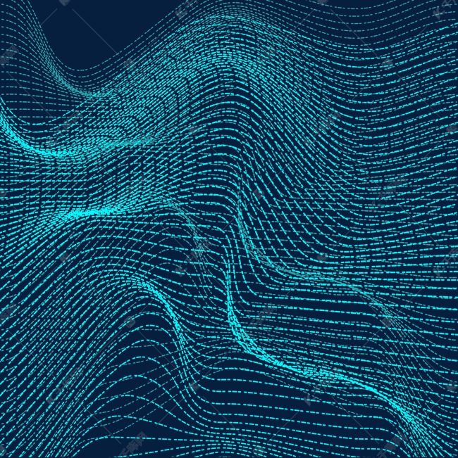 蓝色科技风可视化背景底纹素材图片免费下载-千库网