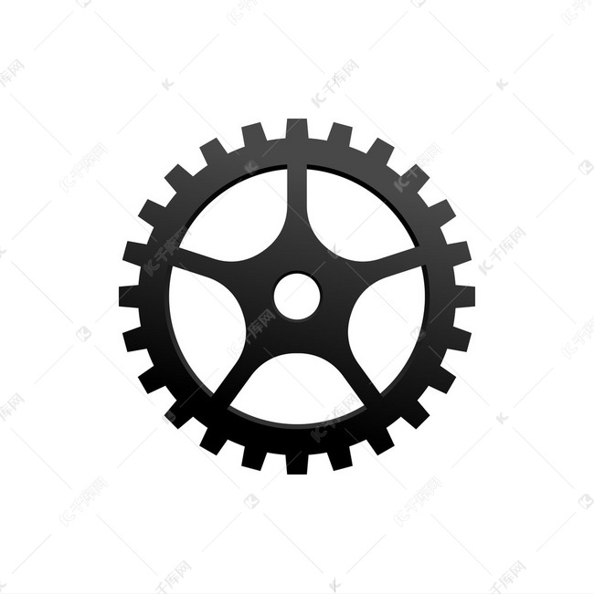 机械齿轮运动机构隔离图标。素材图片免费下载-千库网