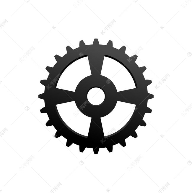 机械齿轮运动机构隔离图标。素材图片免费下载-千库网