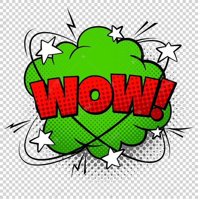 哇漫画词。素材图片免费下载-千库网