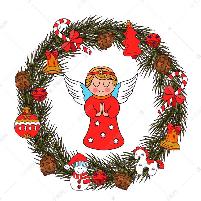 圣诞节快乐。素材图片免费下载-千库网