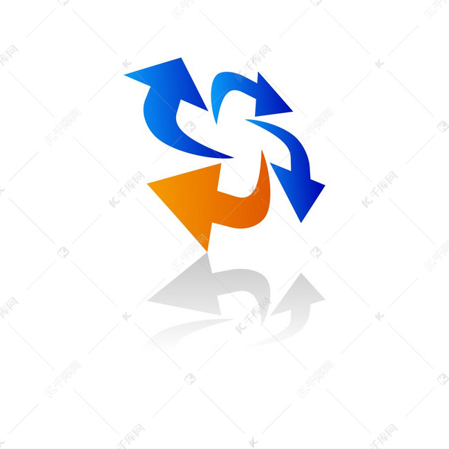 箭头隔离过程的循环。素材图片免费下载-千库网