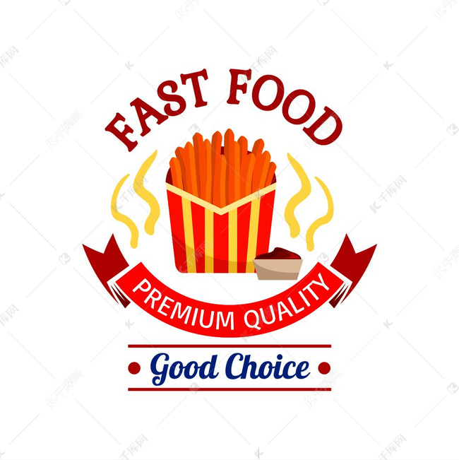 快餐图标设计。素材图片免费下载-千库网