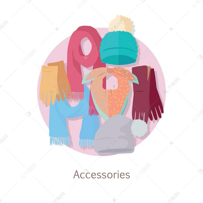 男士配饰。素材图片免费下载-千库网