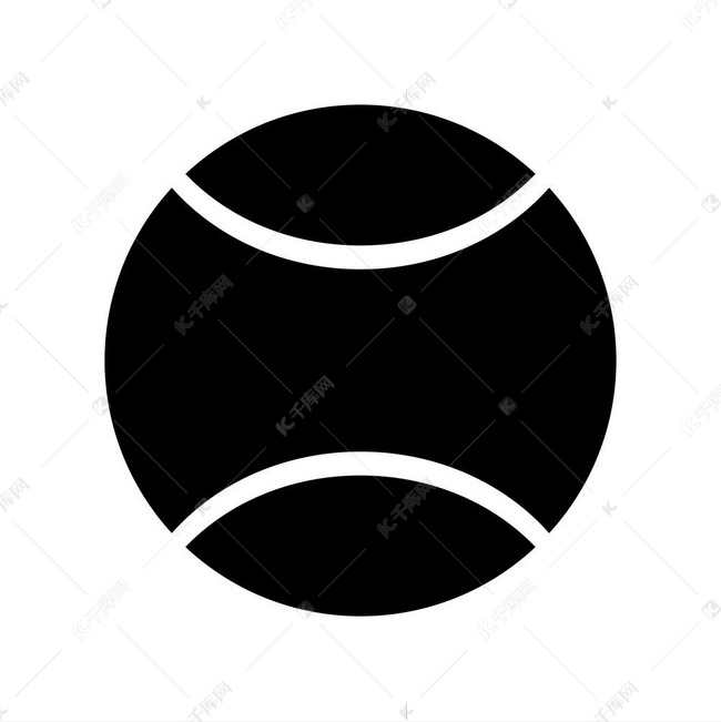 网球图标。素材图片免费下载-千库网