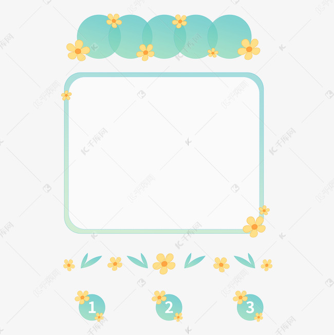 春天公众号套图素材图片免费下载-千库网