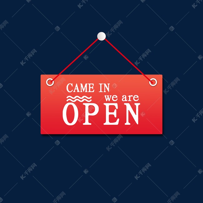 开业OPEN标志素材图片免费下载-千库网
