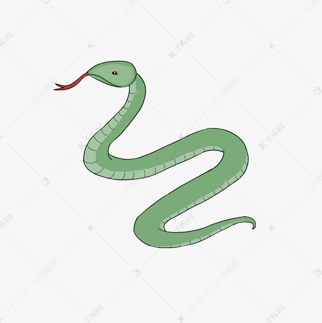 卡通蛇矢量图下载素材图片免费下载-千库网