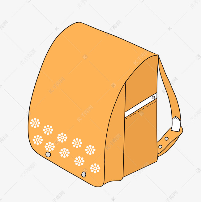 黄色书包素材图片免费下载-千库网