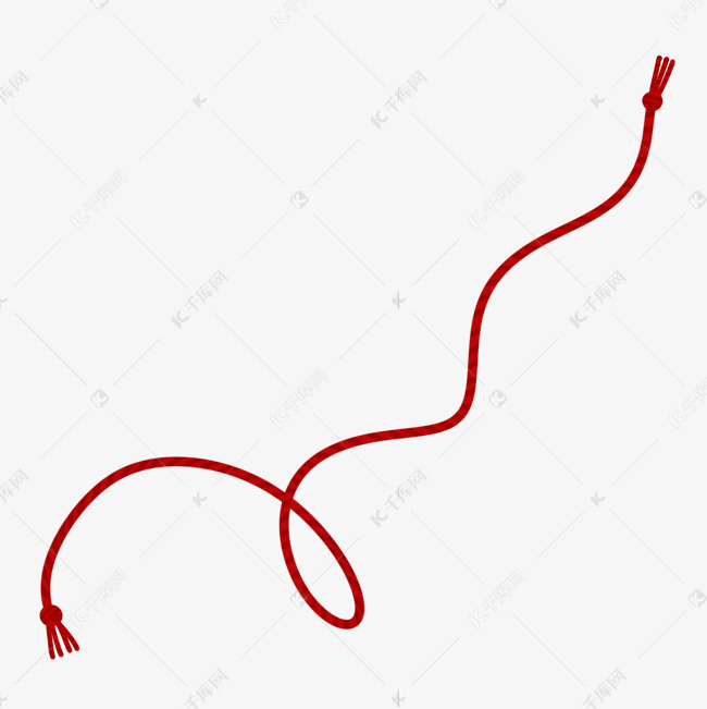 喜庆红色编织绳子素材图片免费下载-千库网