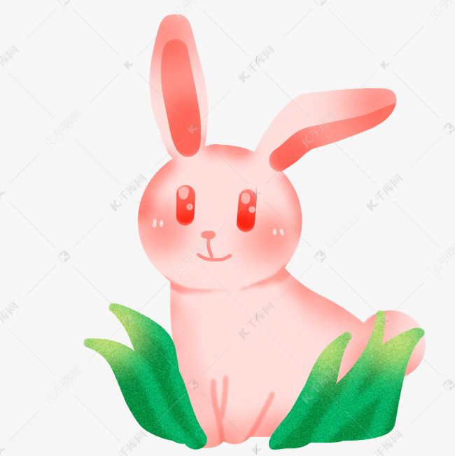 粉色动物兔子素材图片免费下载-千库网