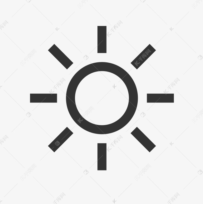 扁平化太阳素材图片免费下载-千库网