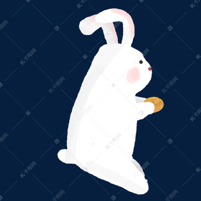 白色兔子 素材图片免费下载-千库网