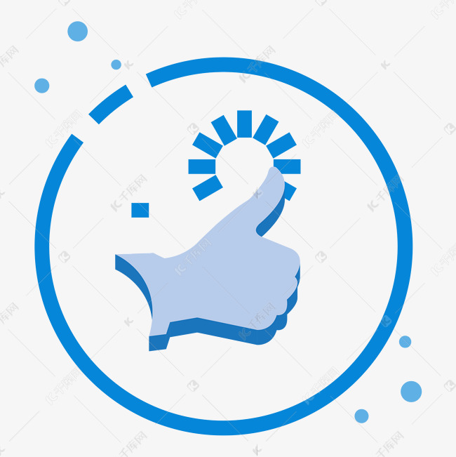 手绘竖大拇指矢量图素材图片免费下载-千库网