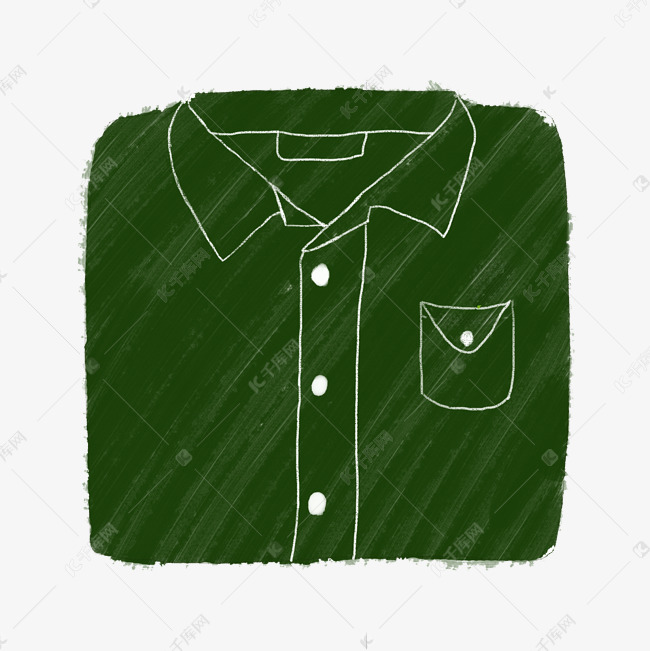 夏天夏日草地衬衫卡通手绘免抠素材图片免费下载-千库网