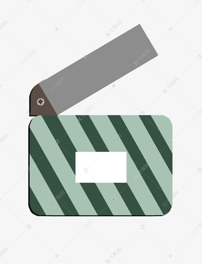 绿黑条纹视频播放器素材图片免费下载-千库网