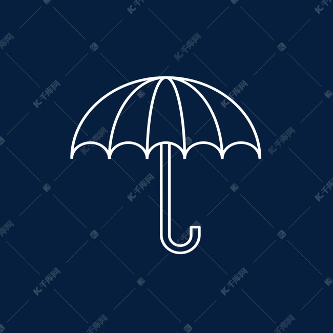 雨伞图标素材图片免费下载-千库网
