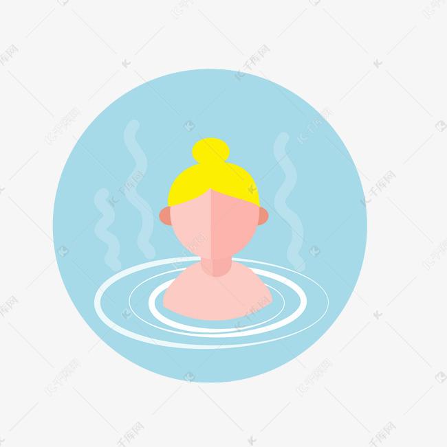 温泉浴图标素材图片免费下载-千库网
