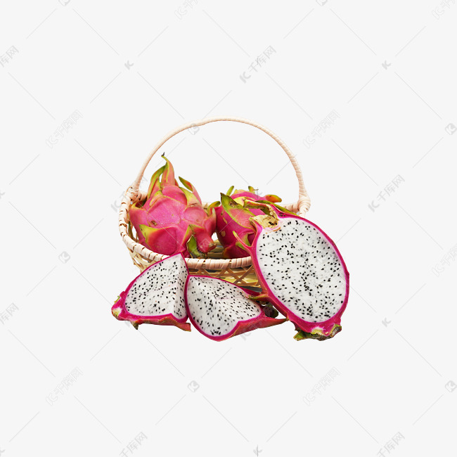 新鲜水果火龙果素材图片免费下载-千库网