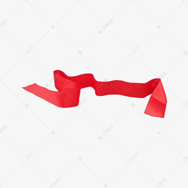 红色丝带绳子素材图片免费下载-千库网