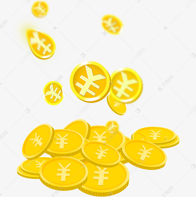 金币icon金币雨素材图片免费下载-千库网