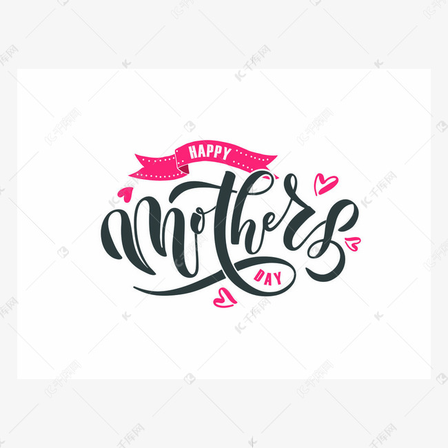母亲节快乐贺卡素材图片免费下载-千库网