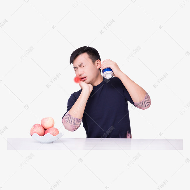 口腔疾病男性牙疼素材图片免费下载-千库网