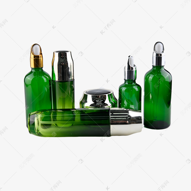 保养乳液优雅化妆瓶素材图片免费下载-千库网
