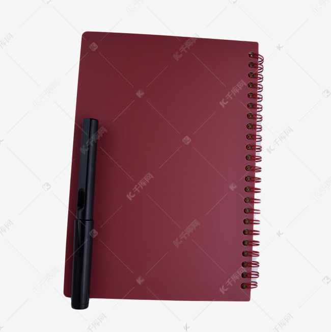 笔记本装订记录空白素材图片免费下载-千库网