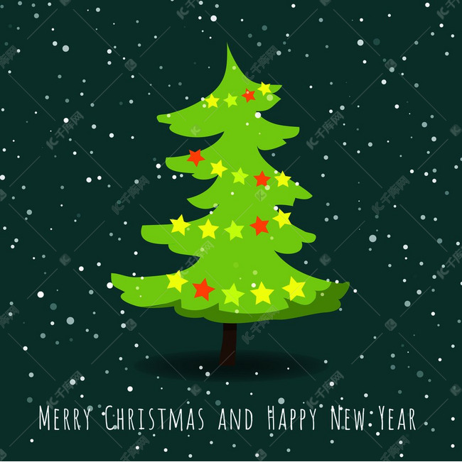 圣诞快乐和新年快乐。素材图片免费下载-千库网