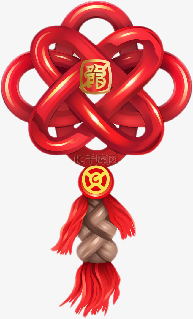 卡通中国风中国结素材图片免费下载-千库网