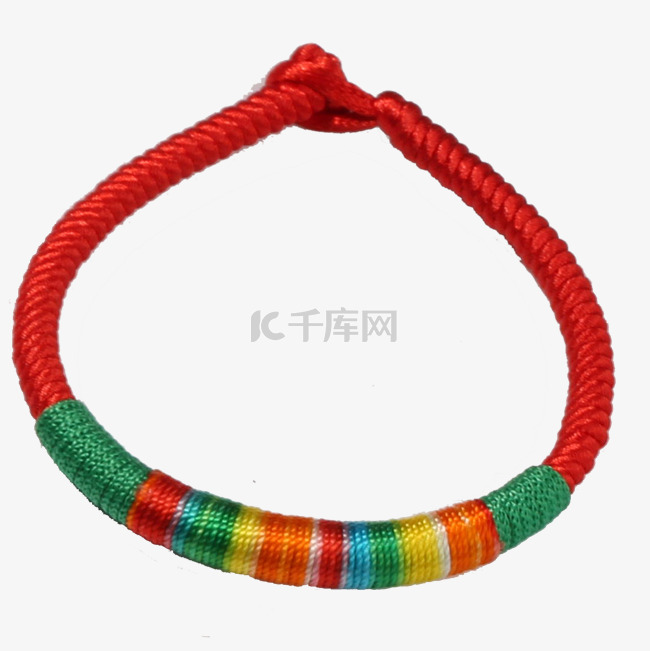 圆形的五彩绳小产品素材图片免费下载-千库网