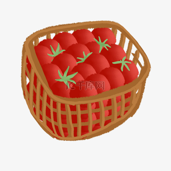 红色西红柿 素材图片免费下载-千库网