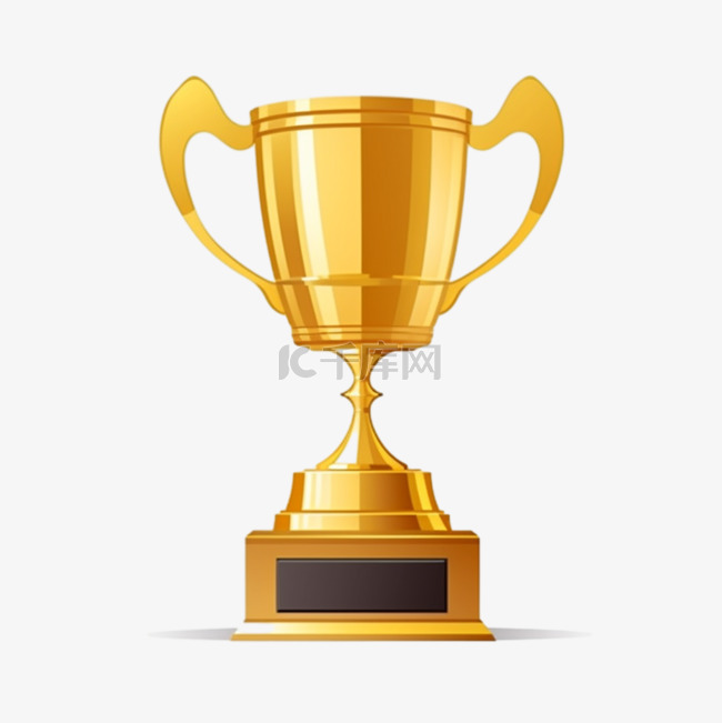 卡通手绘冠军奖杯素材图片免费下载-千库网