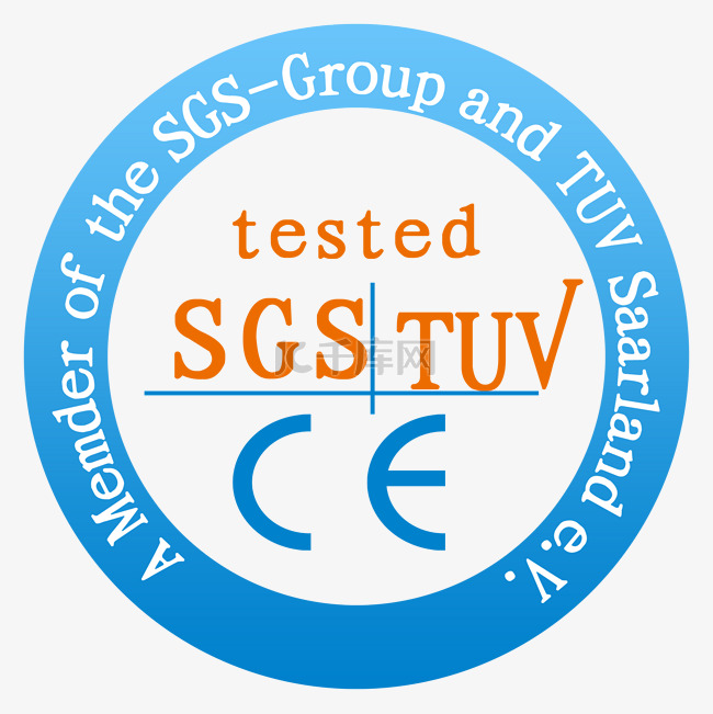 橙色圆形图标SGS认证CE认证免扣素材图片免费下载-千库网