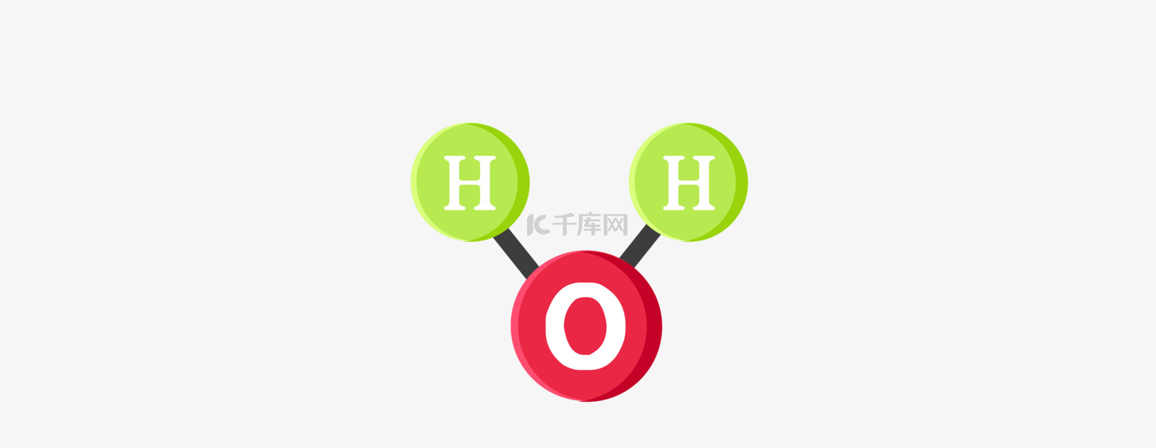 水分子结构素材图片免费下载-千库网