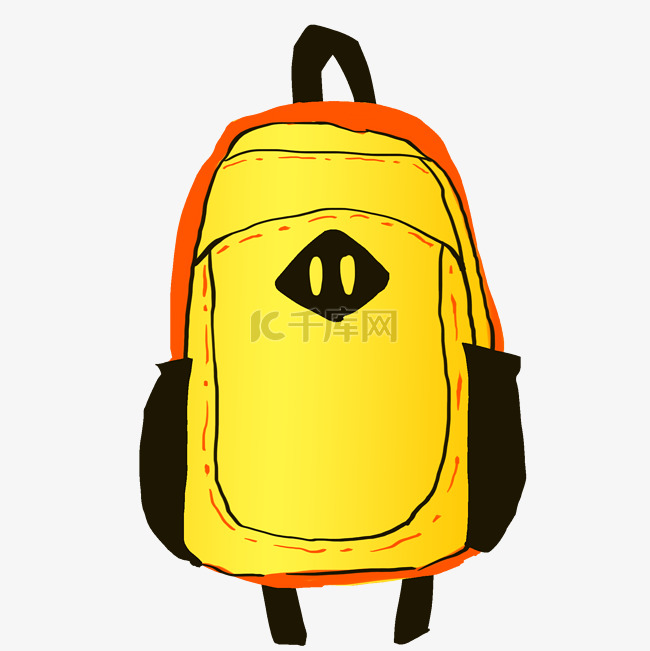 黄色的书包素材图片免费下载-千库网