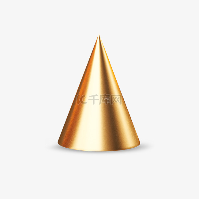 三维圆锥设计素材图片免费下载-千库网